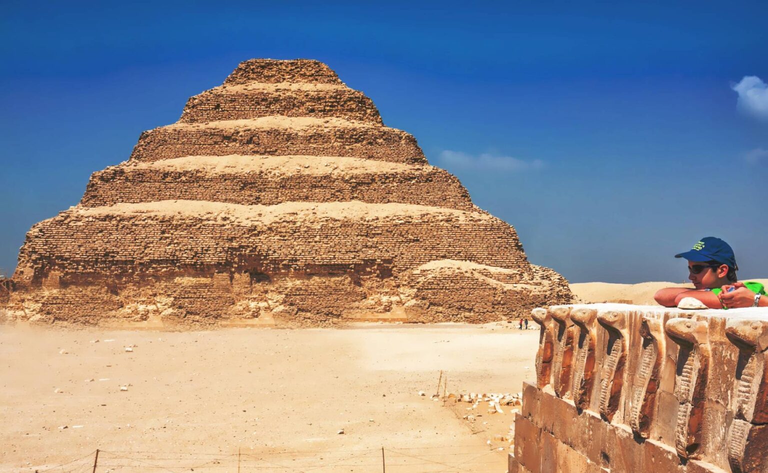 Saqqara Pyramid - include a trench 2,460 feet long accessable
