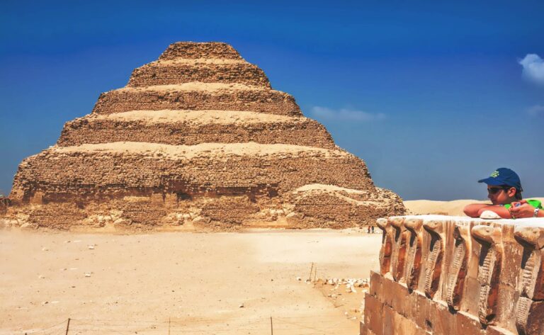 Saqqara Pyramid - include a trench 2,460 feet long accessable