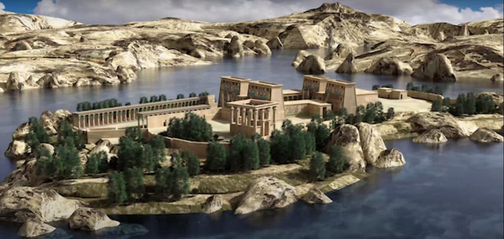 Philae Temple is your 1st magnificent procession in Aswan