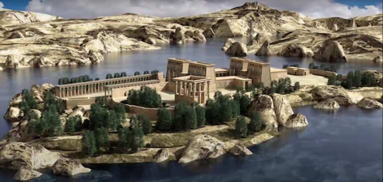 Philae Temple is your 1st magnificent procession in Aswan