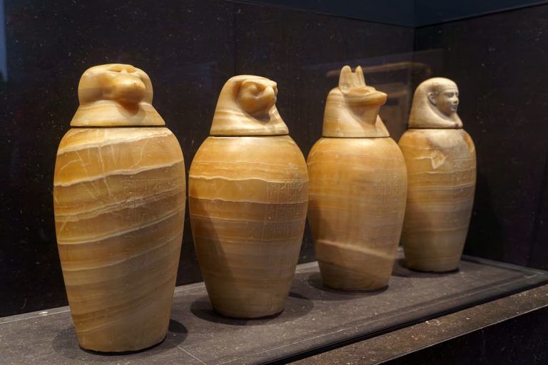 Canopic Jars Ancient Egypt ⚱️| Preservation of Organs 🫁🧠