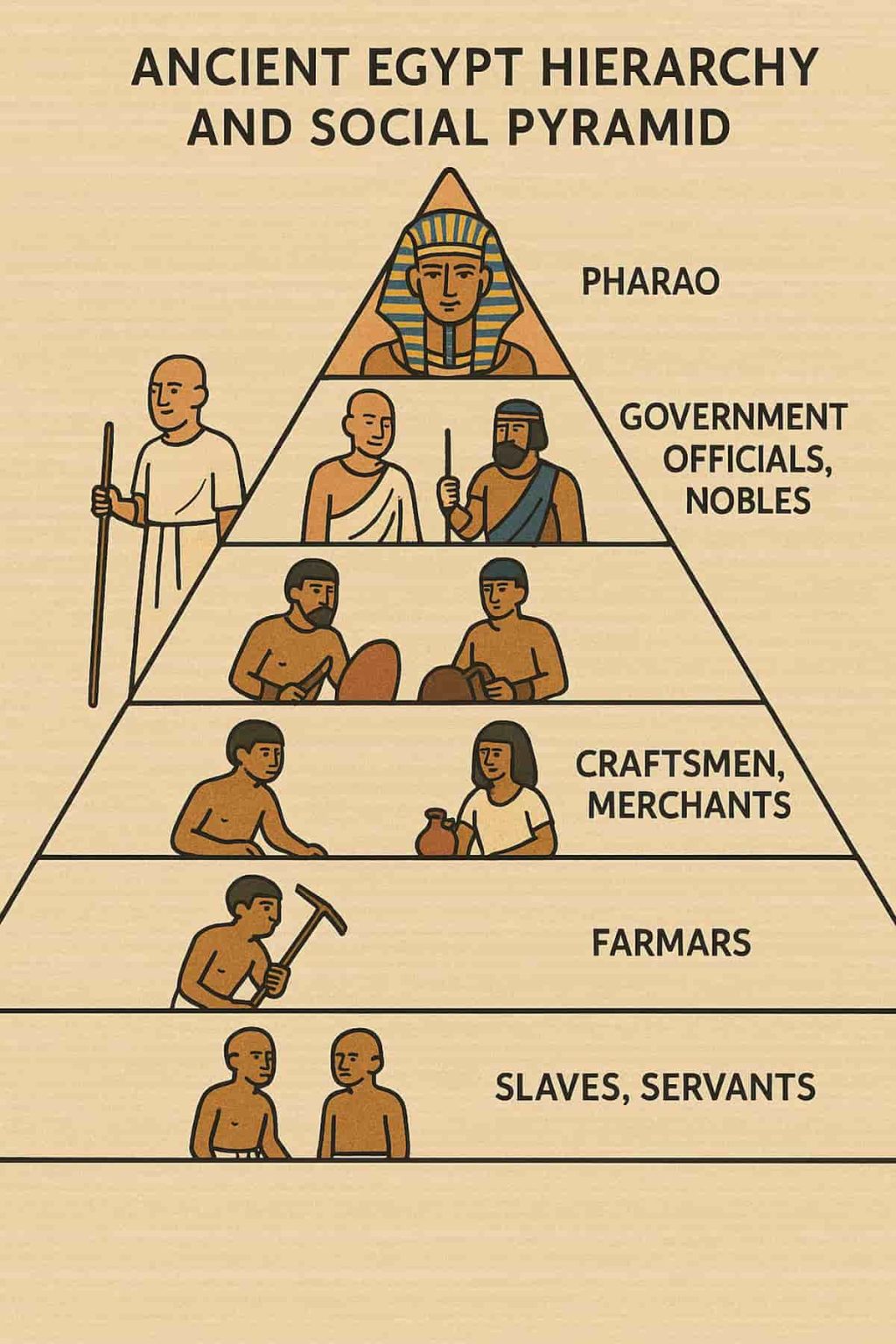 Ancient Egypt Hierarchy and Social Classes