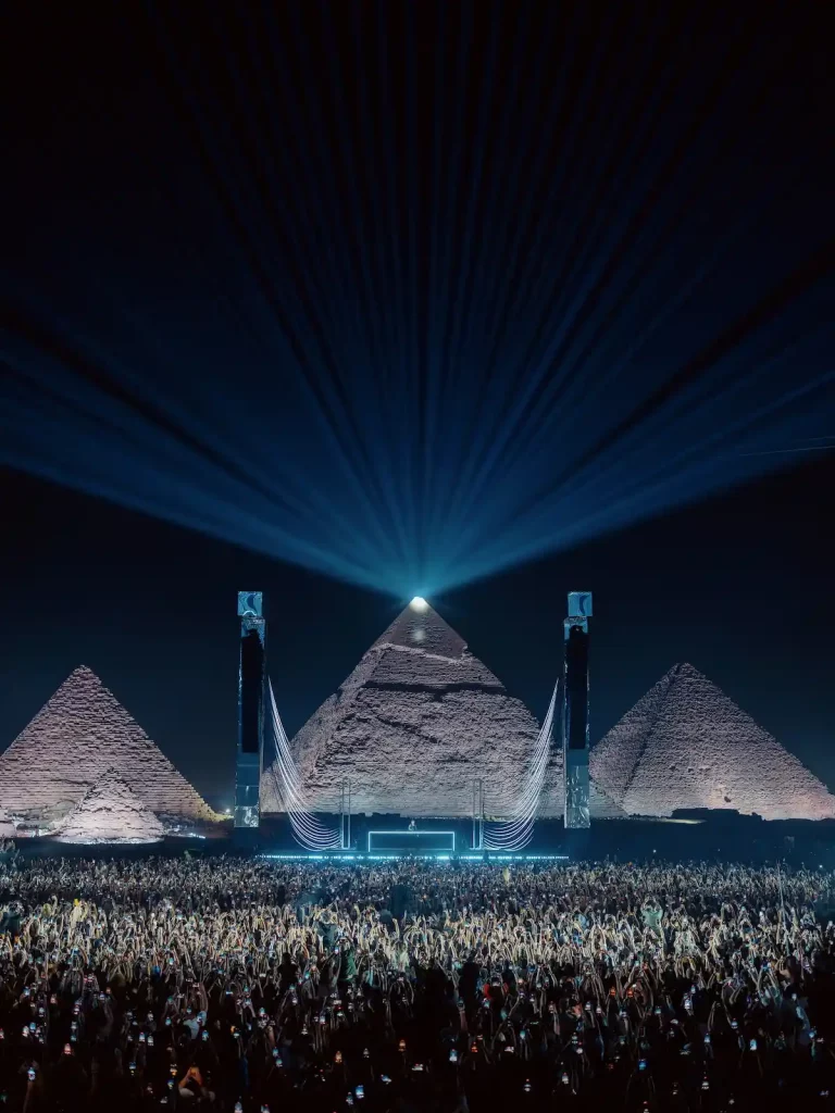Anyma Pyramids 2025: A Spectacular Fusion of Music, Light, and Ancient ...